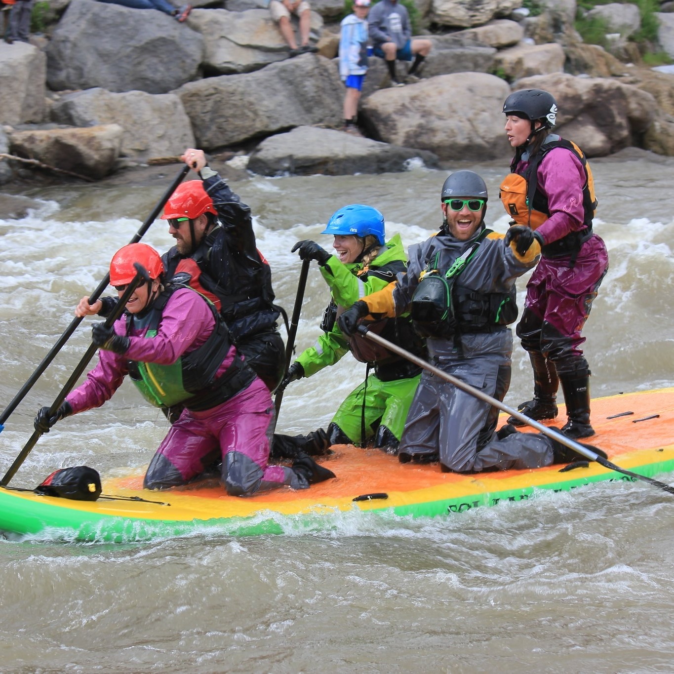 Colorado-Oregon Rafting Team